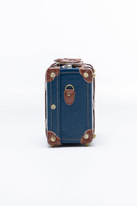 12" Navy Blue Ladies Travel Handbag – COTRUNKAGE