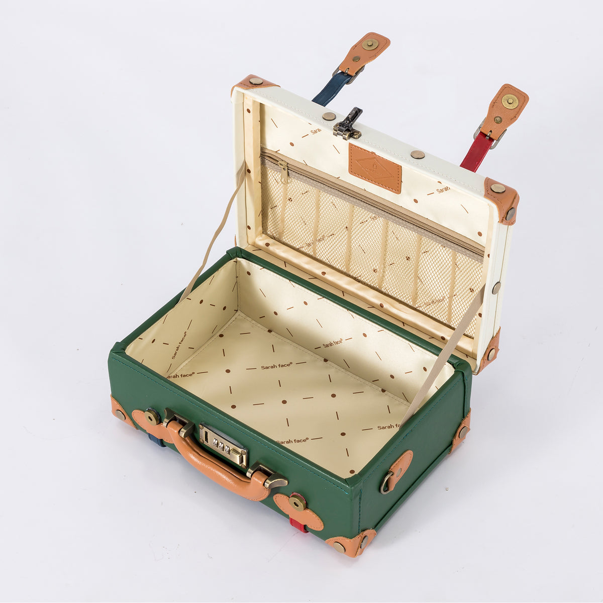 SarahFace Hand Case - Green/Pearl's – COTRUNKAGE