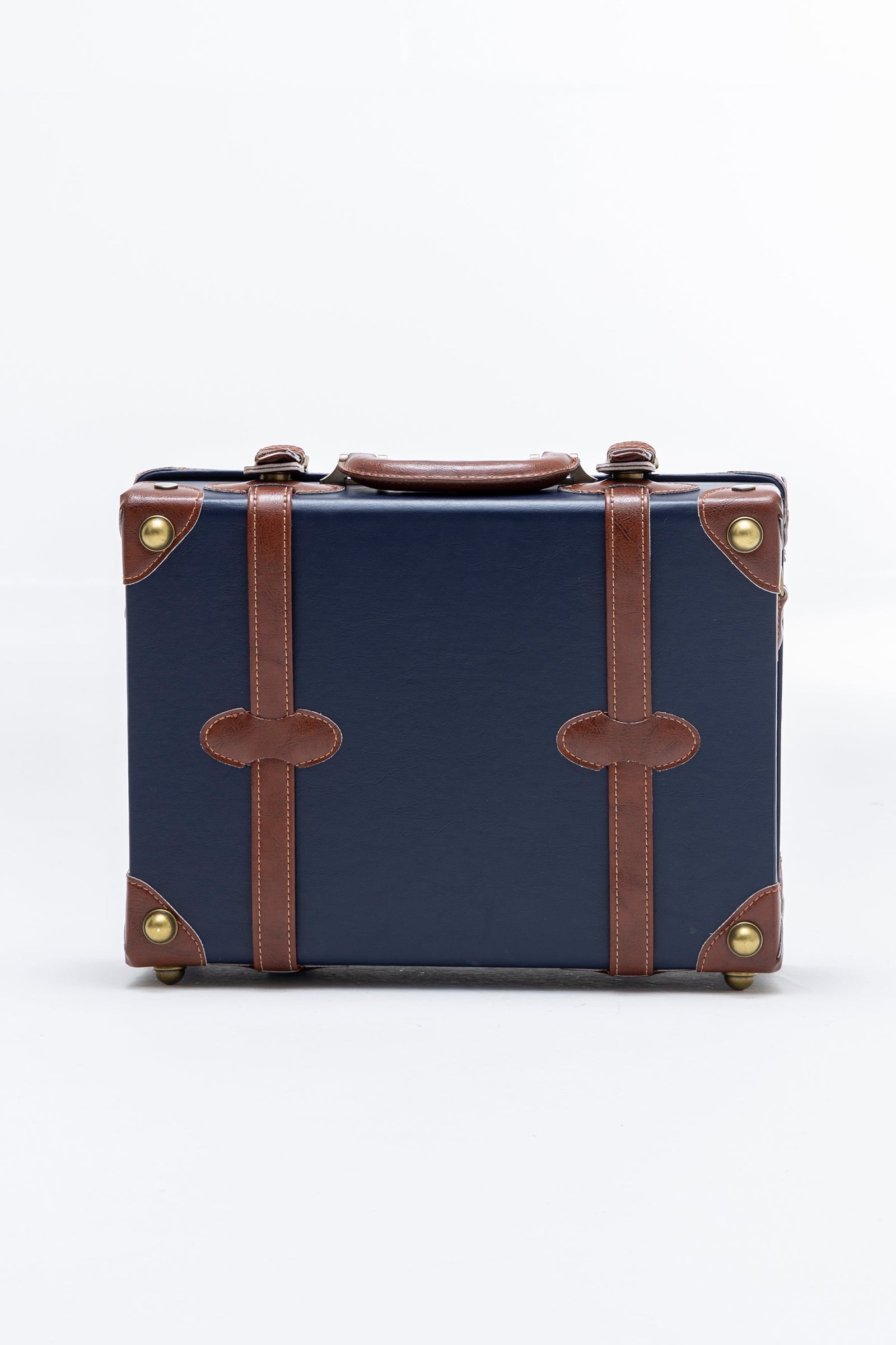 12" Navy Blue Ladies Travel Handbag – COTRUNKAGE