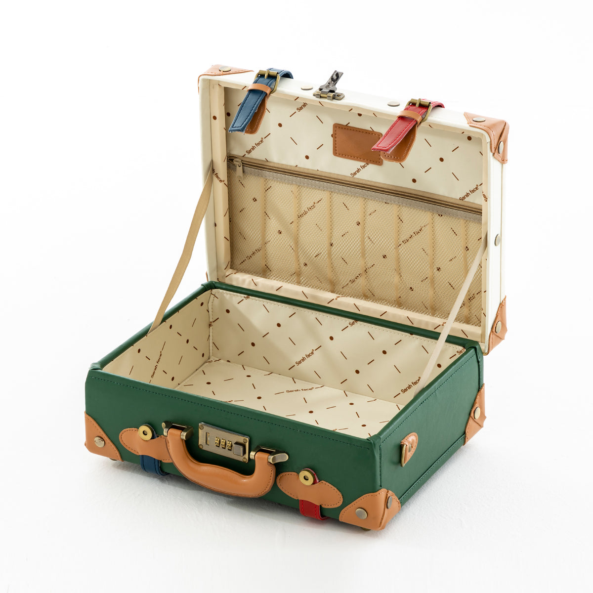 SarahFace Hand Case - Green/Pearl's – COTRUNKAGE